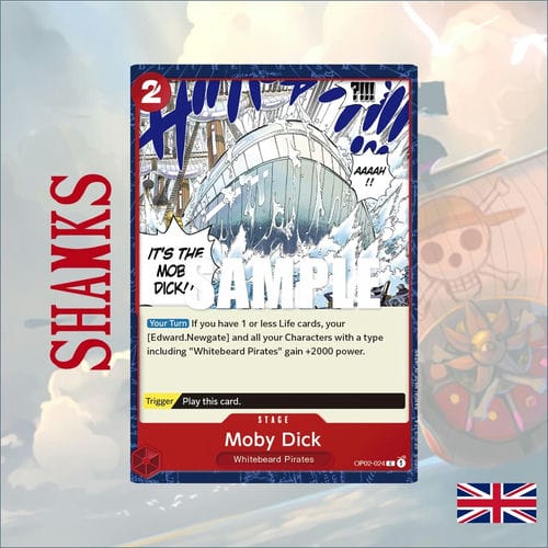 Moby Dick - One Piece Card Game Single | Kisara Board Game Cafe | Nơi ...