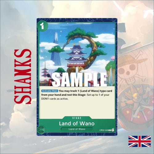 Land of Wano - One Piece Card Game Single | Kisara Board Game Cafe ...