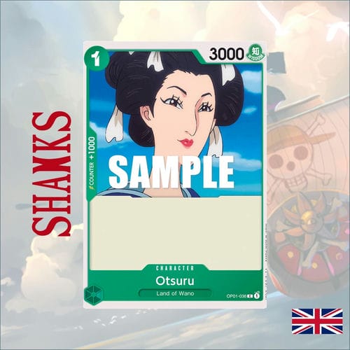 Otsuru - One Piece Card Game Single | Kisara Board Game Cafe | Nơi tụ hợp các tín đồ board game